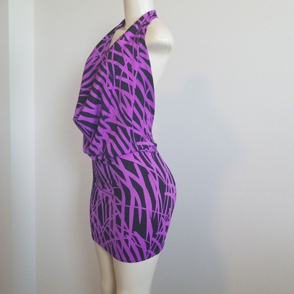 Paradise | Dresses | Nwt Open Back Deep Cleavage Sexy Mini Dress Medium ...